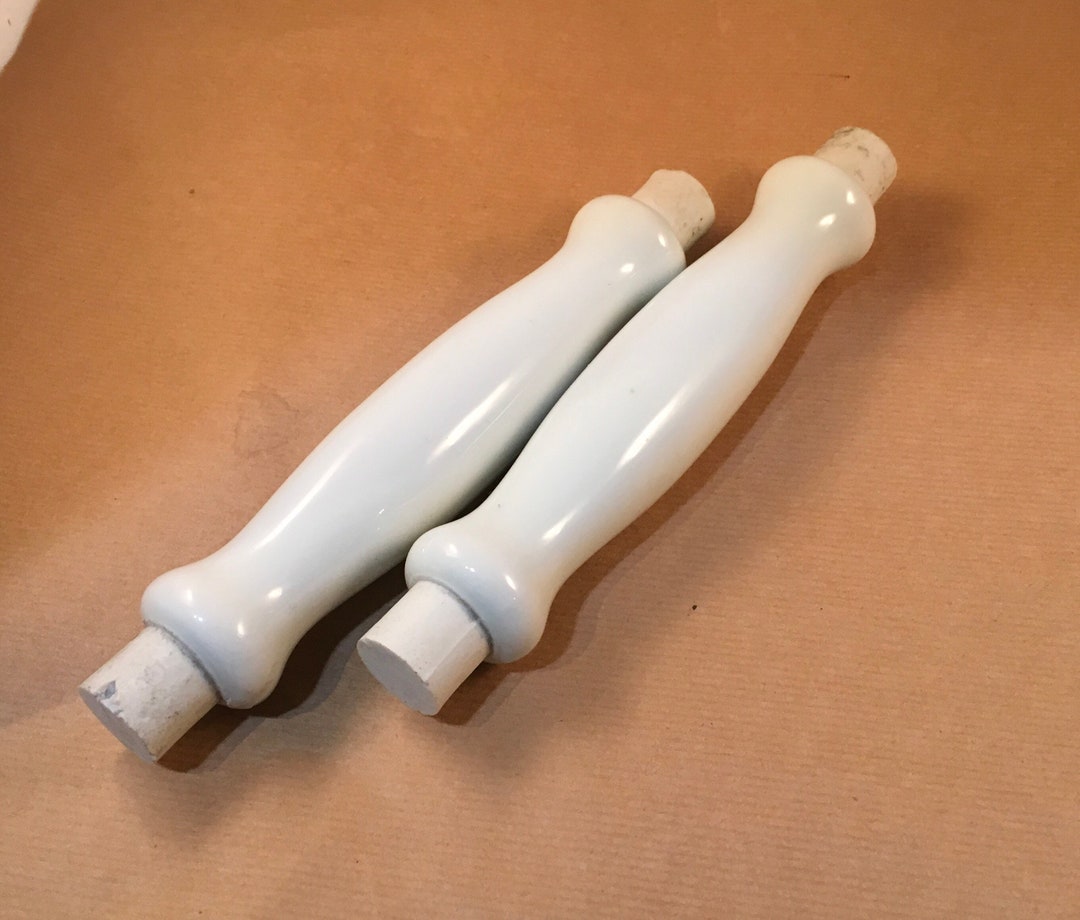 Pair of Antique Porcelain Stove/oven Handles - Etsy