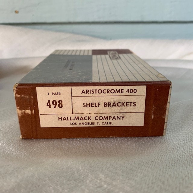 NOS Hall Mack 498 Shelf Brackets - Etsy