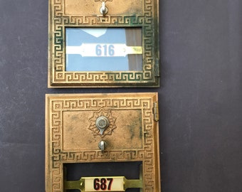 Antique Post Office Mailbox Door | Etsy