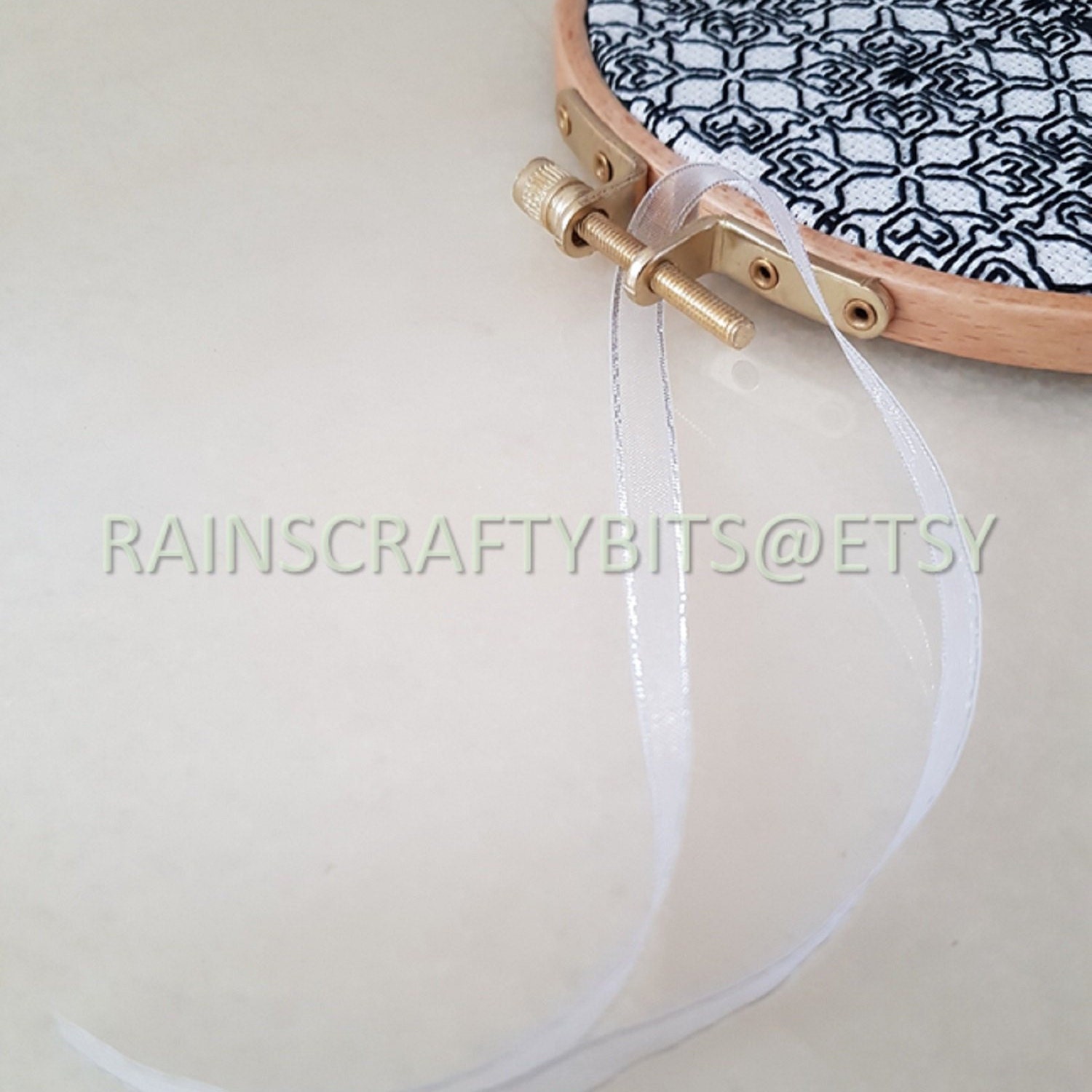 Santa Cross Stitch 3 Inch Hoop Art, Handmade Decorative Gift Item for ...