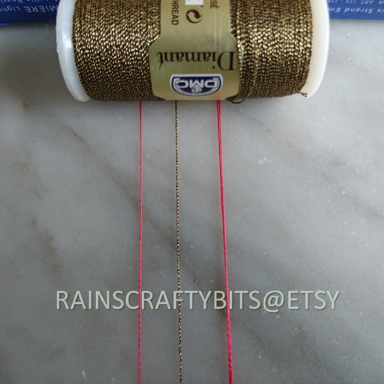 DMC Diamant Metallic Embroidery Thread art. 380 - Etsy