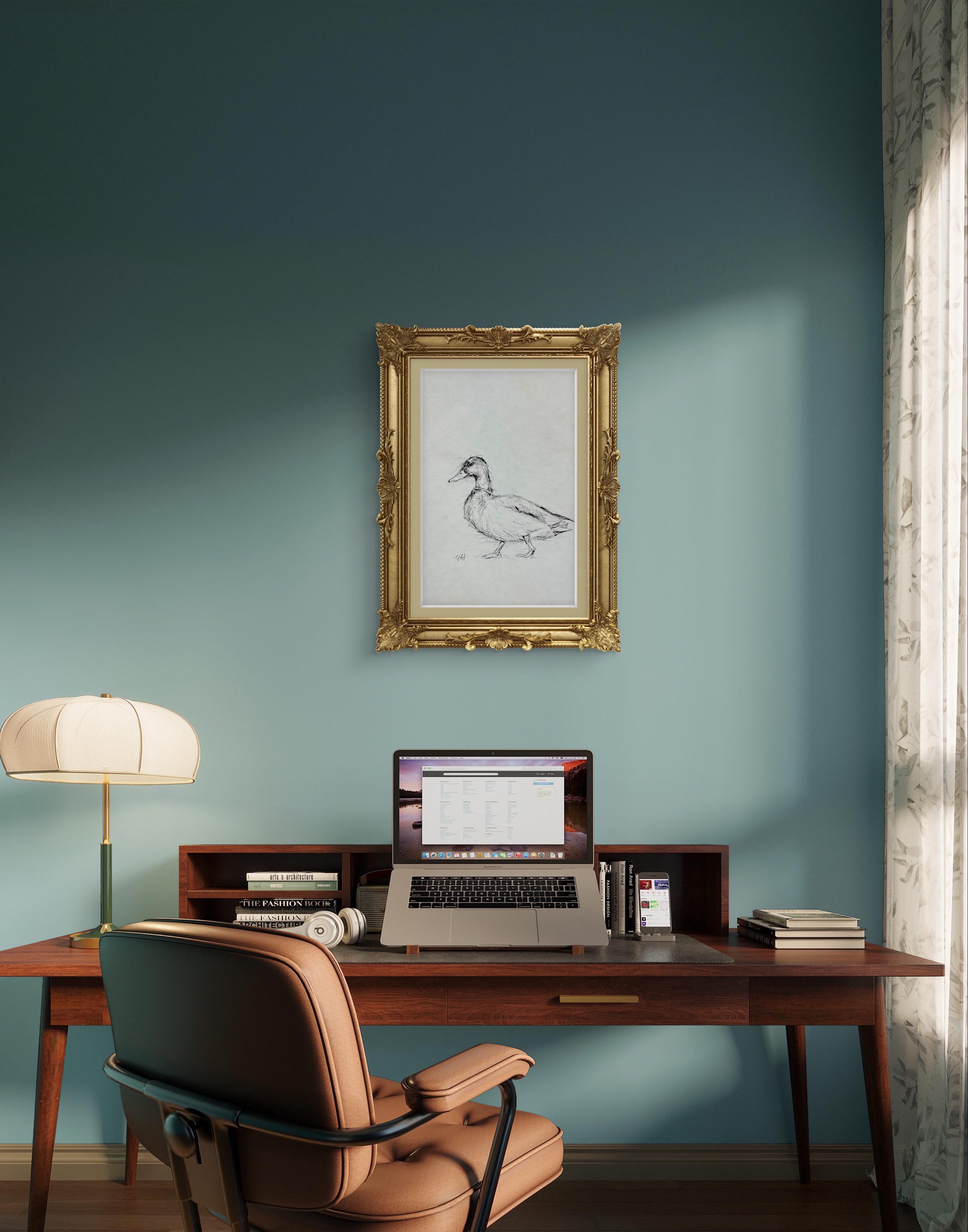 Original MALLARD DUCK Drawing, Fine Art, Vintage, Wildlife Art - Etsy