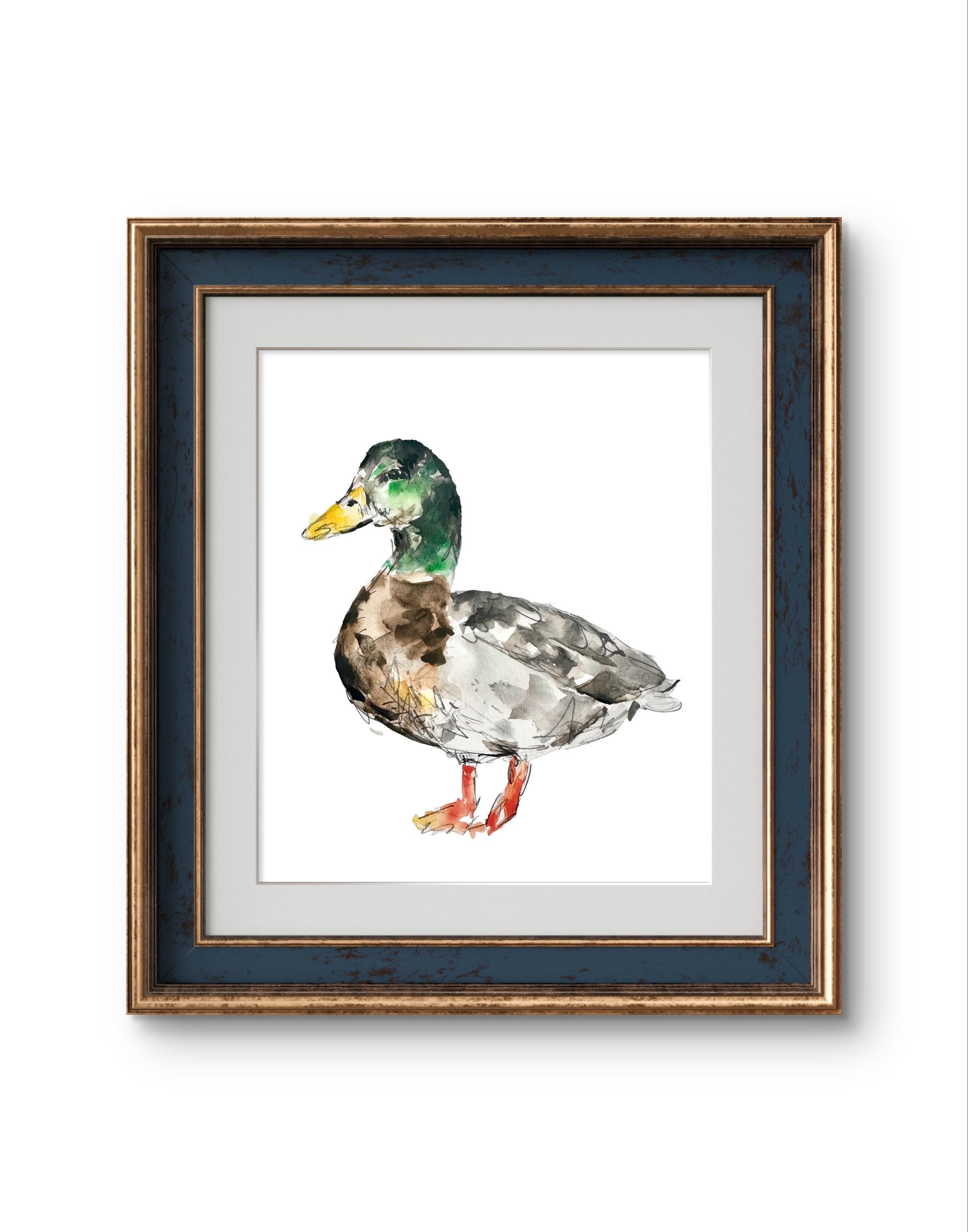 Original MALLARD DUCK Digital Print - Etsy
