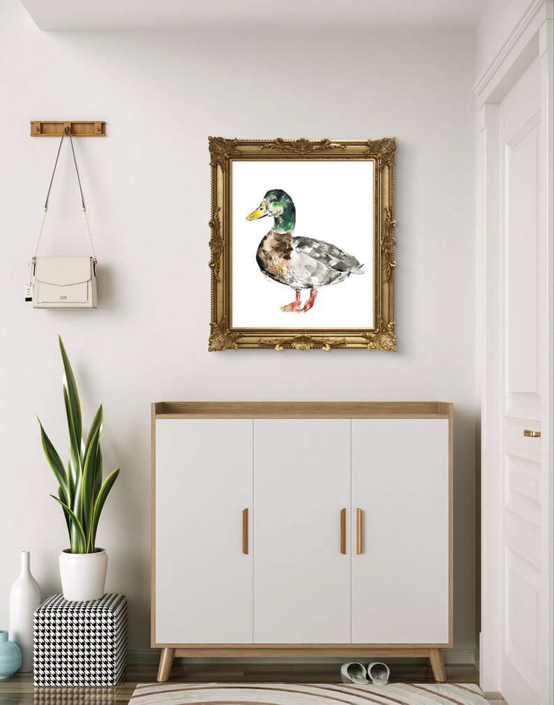 Original MALLARD DUCK Digital Print - Etsy