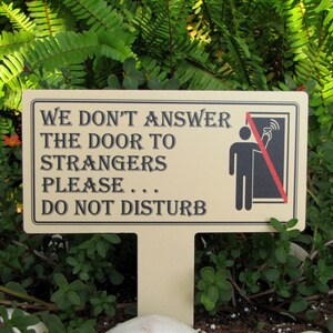 Do Not Disturb Sign | Do Not Disturb | Don't Knock Sign | Privacy Sign ...