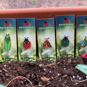 Pinto Beans Mini Enamel Pins: Set 1 - Etsy