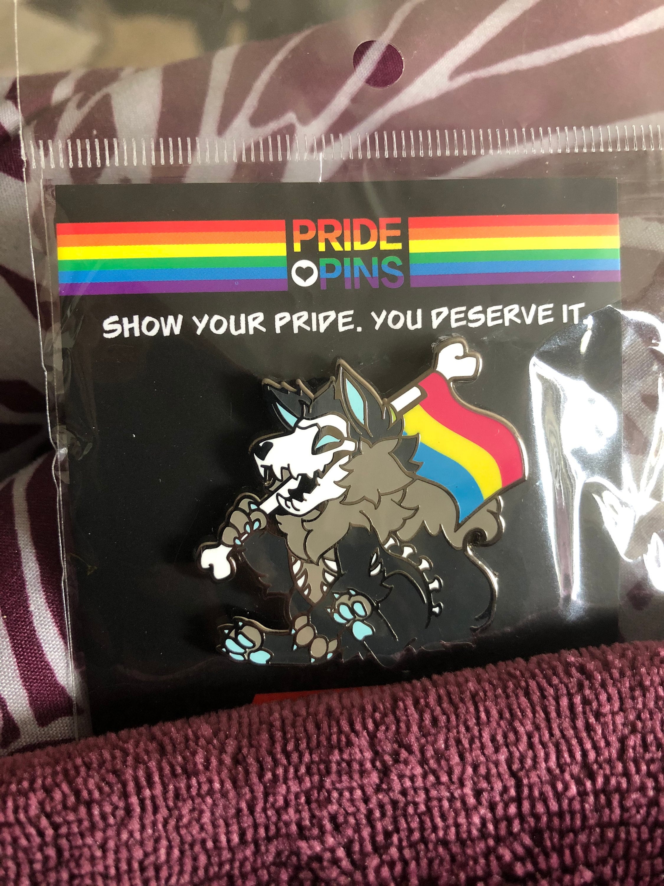Pride Skully, Fursona Pins Various Flags - Etsy