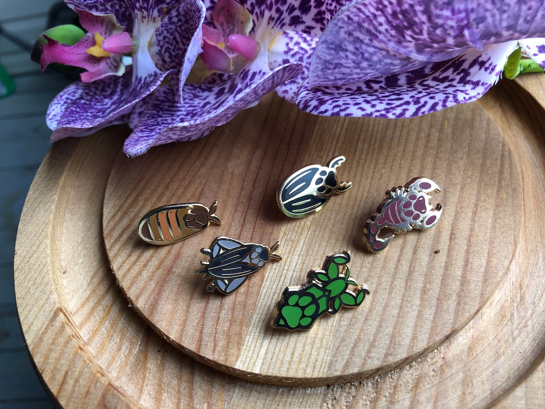 Pinto Beans Mini Enamel Pins: Set 3 - Etsy