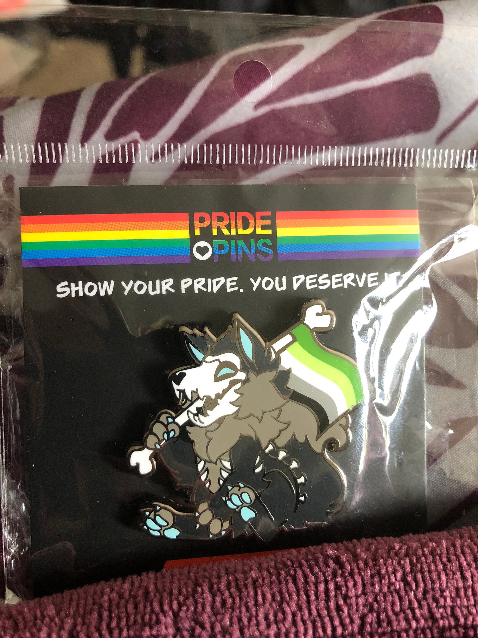 Pride Skully Fursona Pins Various Flags - Etsy