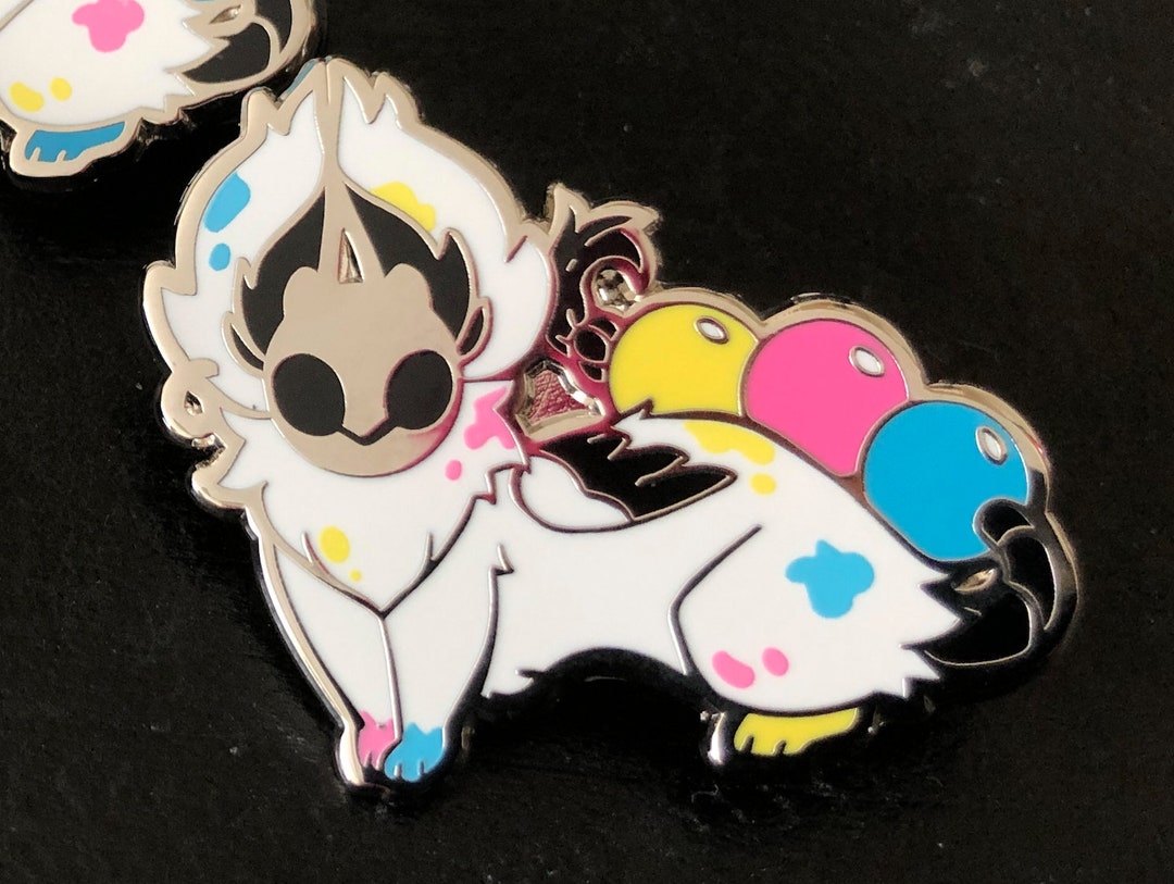 Ricoh Printer CMYK Print Ferret Bellringer Cute Creature Enamel Pin - Etsy