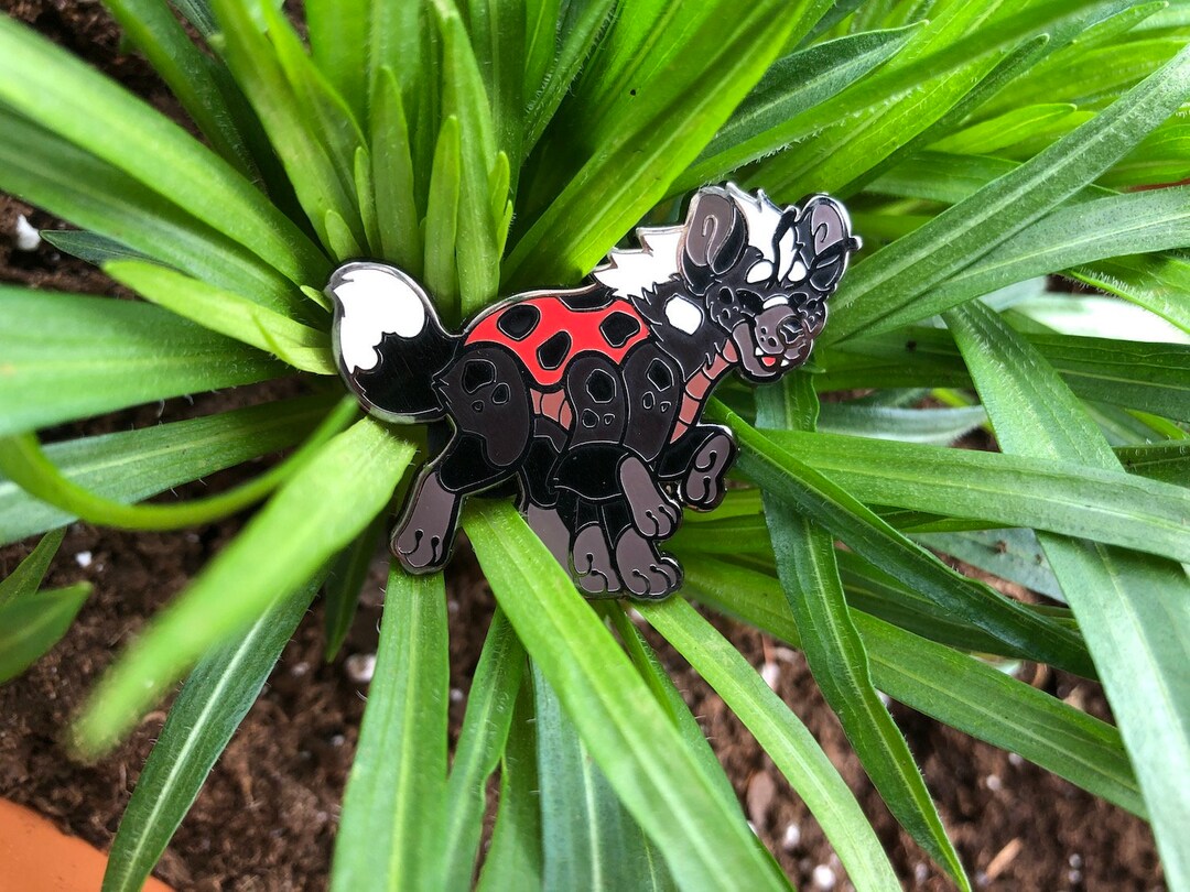 Bugbeans Seven Spotted Hyena Enamel Pin - Etsy