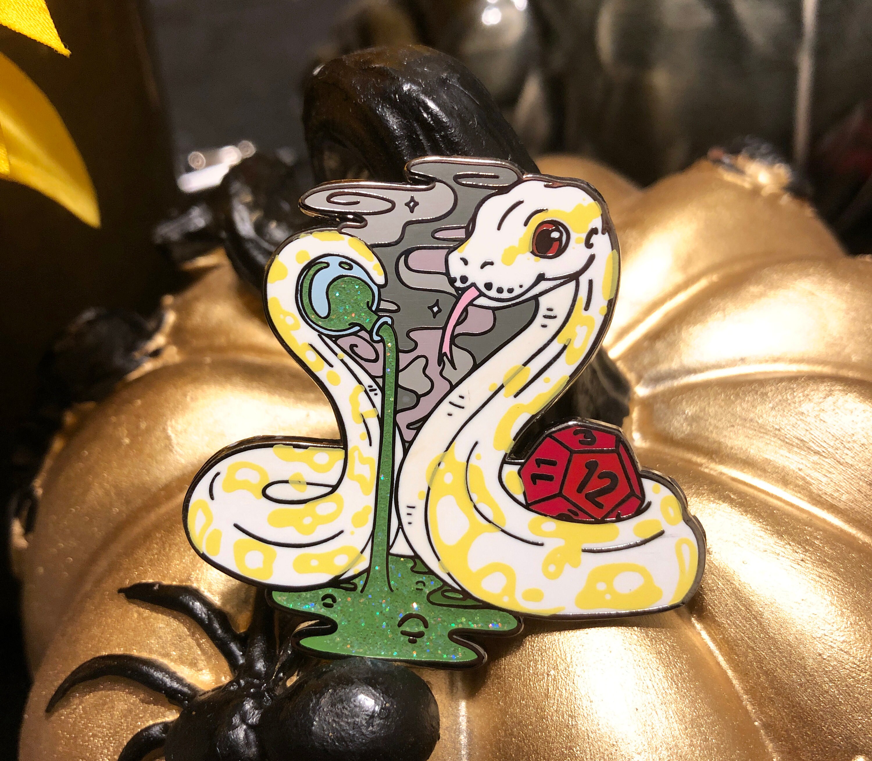 Python Potionmaster Ball Python Enamel Pin - Etsy