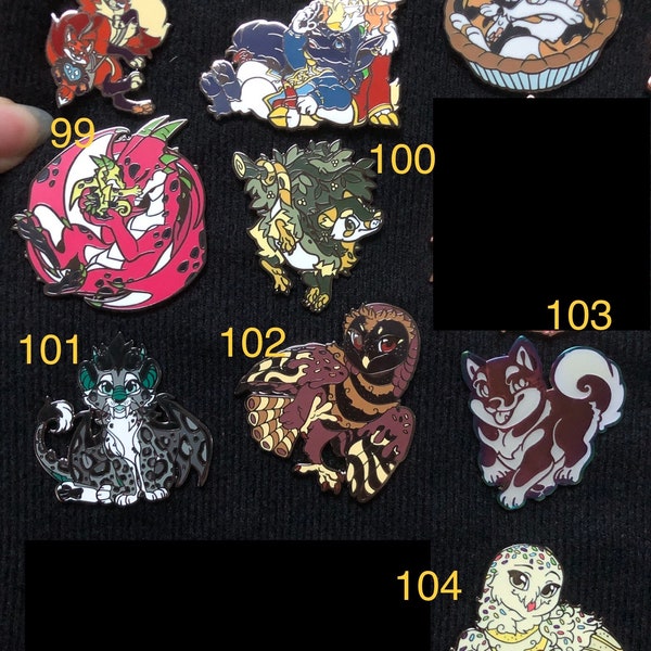 Furry Pins - Etsy