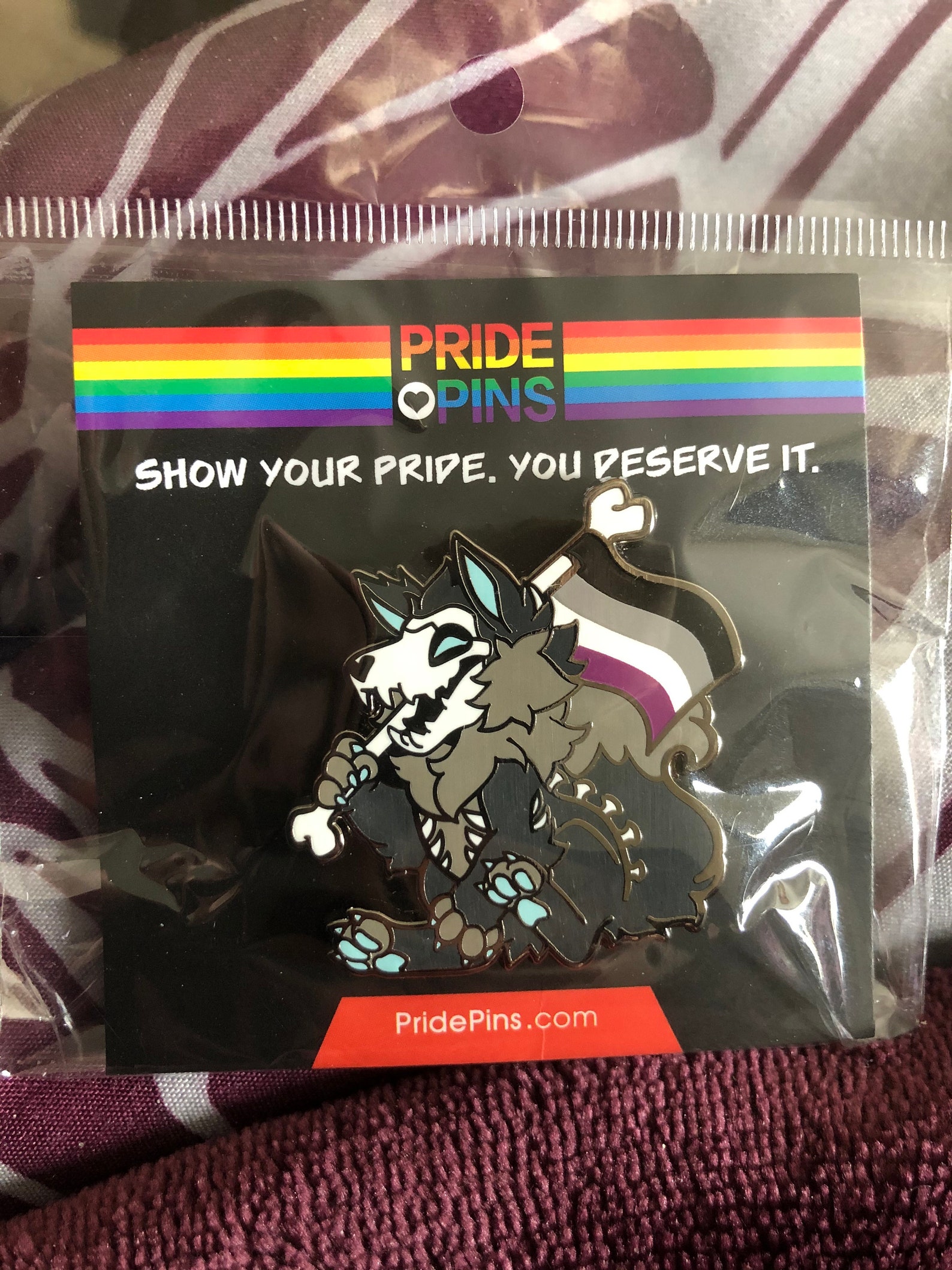 Pride Skully Fursona Pins Various Flags - Etsy