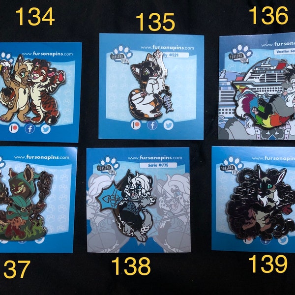 Furry Pins - Etsy
