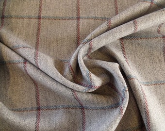 Windowpane fabric | Etsy