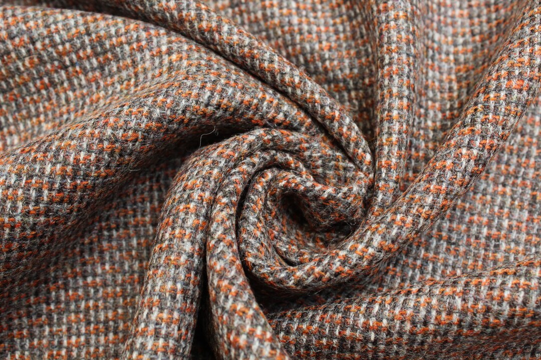 Pure New Wool Tweed Classic Tweed Design | DM45 - Etsy