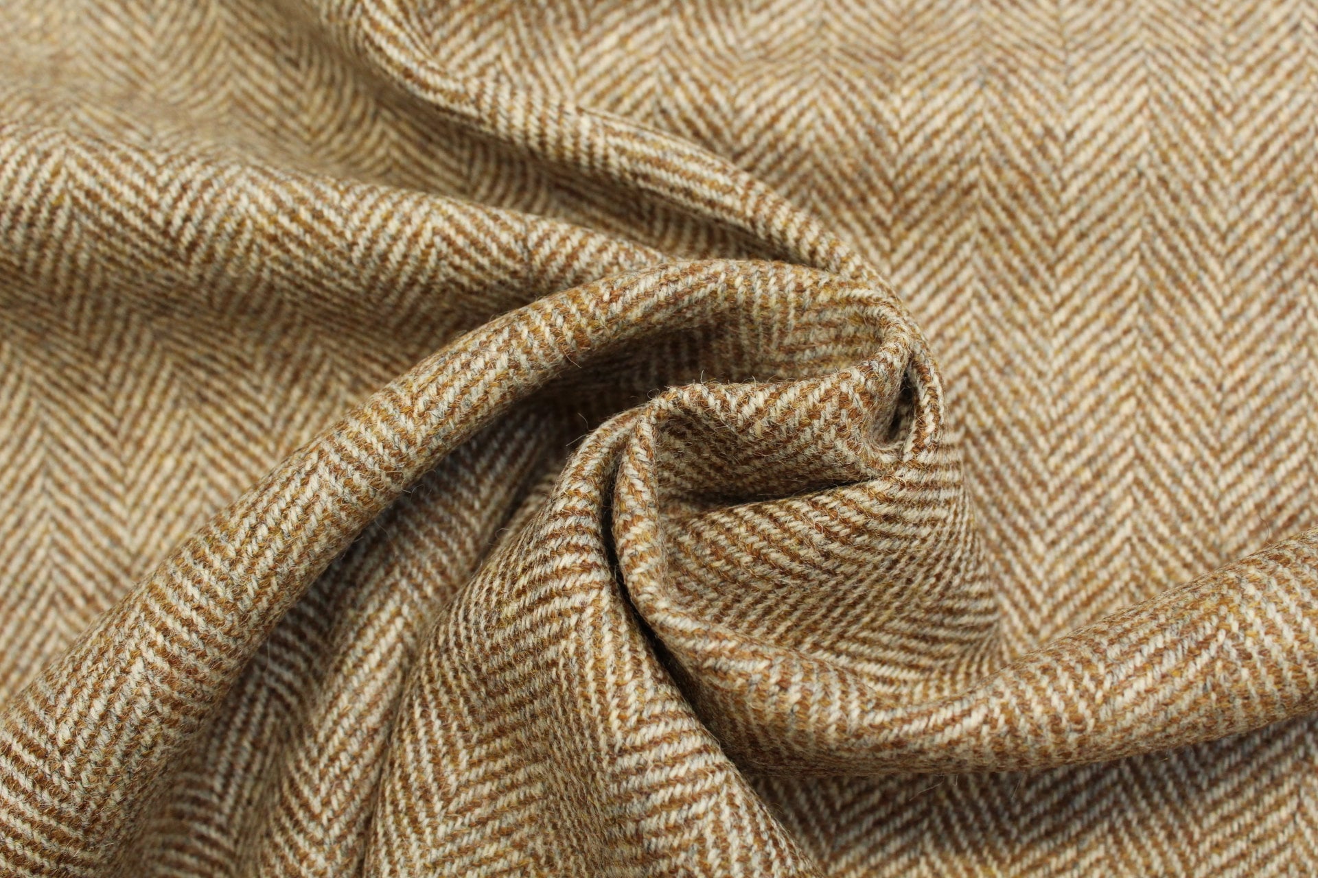 Herringbone Tweed Upholstery Fabric