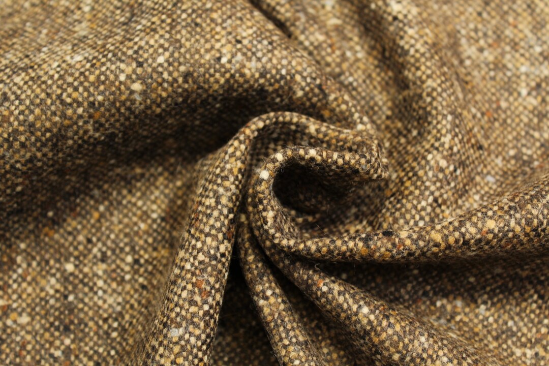 100% Pure New Wool Donegal Tweed Fabric DL11 - Etsy