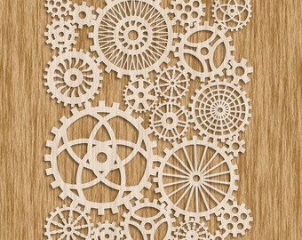 Steampunk Stencil | Etsy