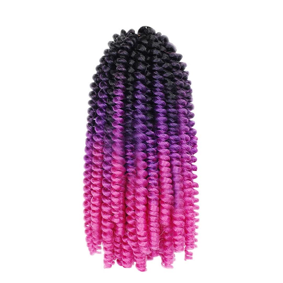 3 Pack Spring Twist Crochet Braids Bombcrochet Twist - Etsy
