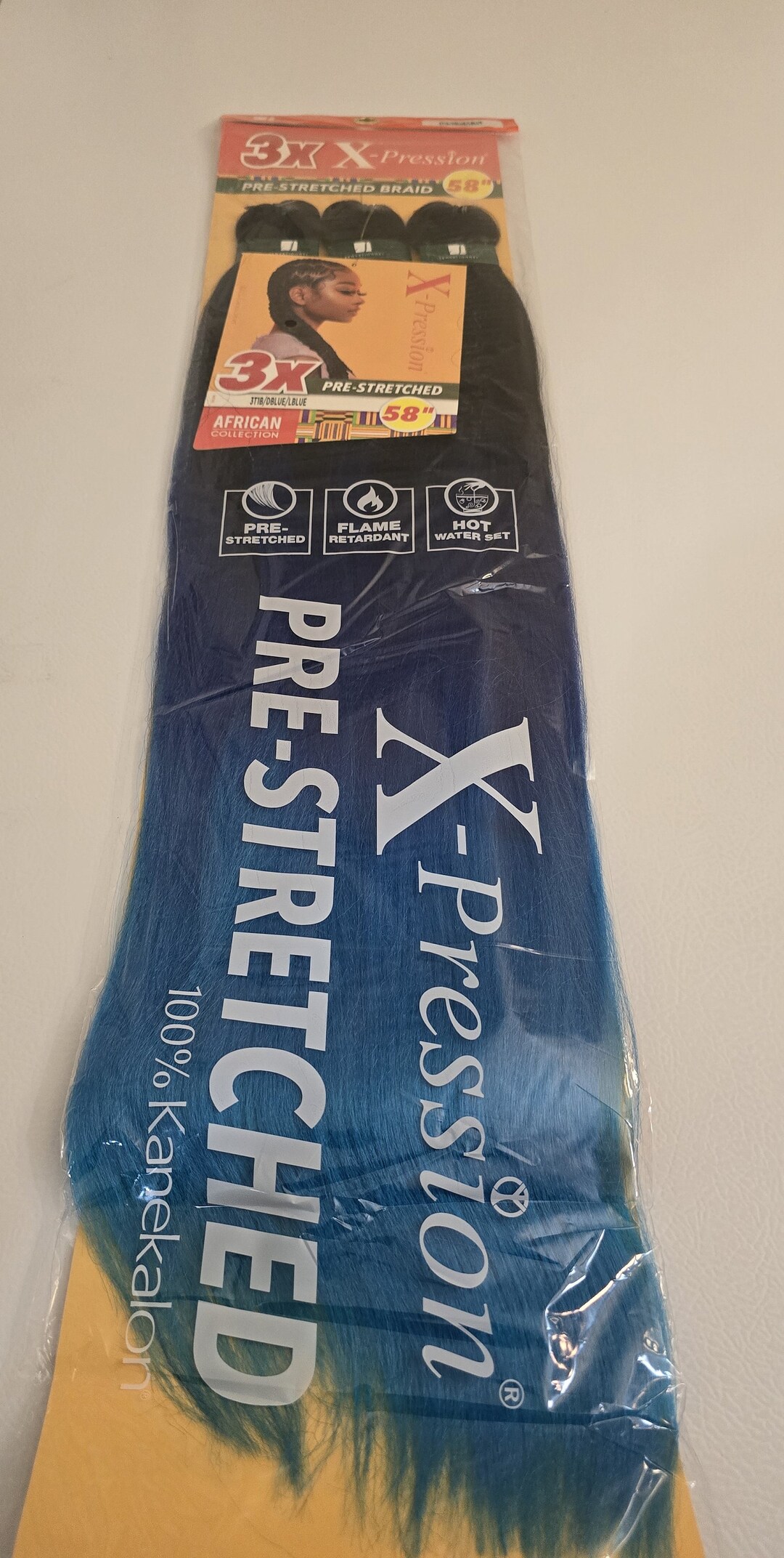 Color 3T1B/DBLUE/LBLUE X-pression Xpression Expression Sensationnel X ...