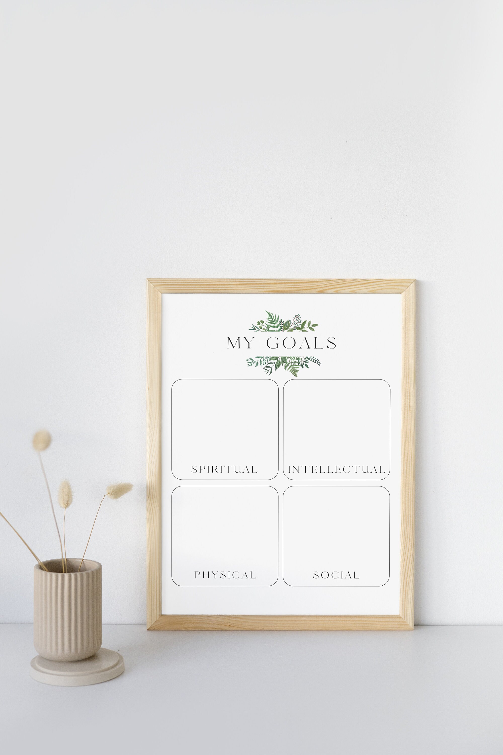 LDS Goal Sheet Children and Youth Program Printable Download 2025 ...
