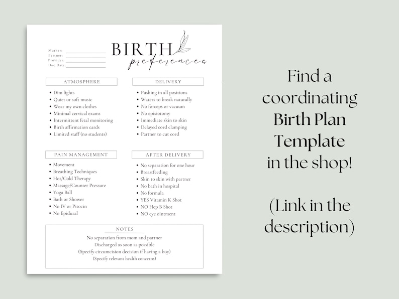 48 Printable Birth Affirmation Cards | Hypnobirthing Affirmations for ...