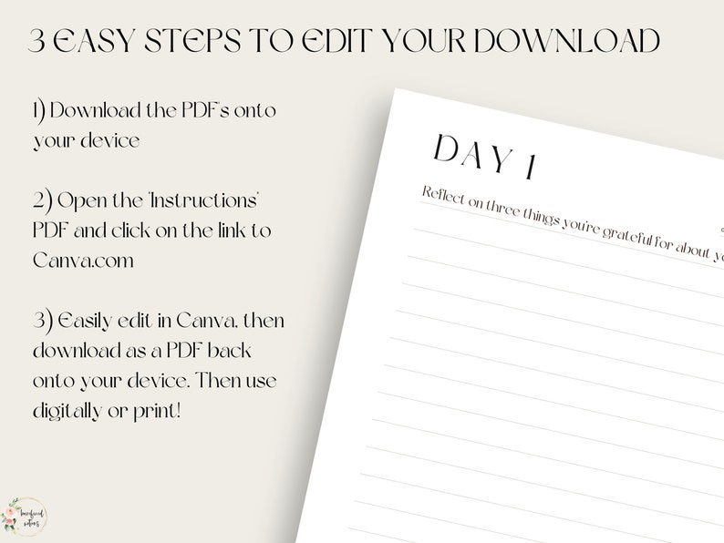 30 Day Gratitude Challenge | Daily Journal Prompts for November 2025 ...