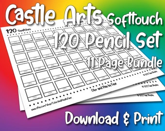 Castle Arts Color Chart - Etsy