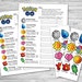 Pokemon Go Scavenger Hunt Badges Party Game | Printable PDF | US Letter ...