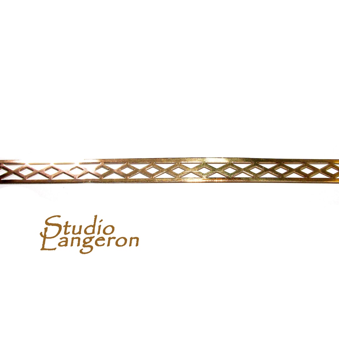 14K Yellow Gold Filled Gallery Wire, Bezel Wire, Gallery Ribbon ...