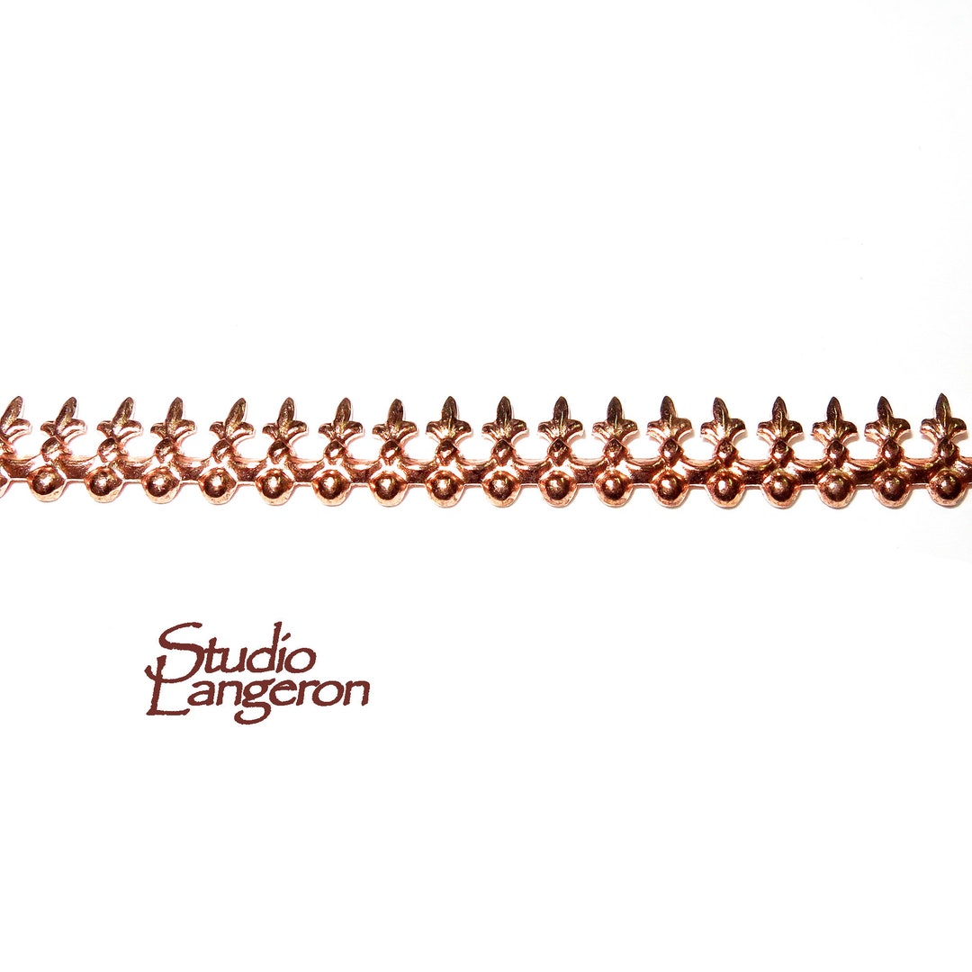 Natural Copper Gallery Wire, Copper Wire, Gallery Pattern, Gallery ...