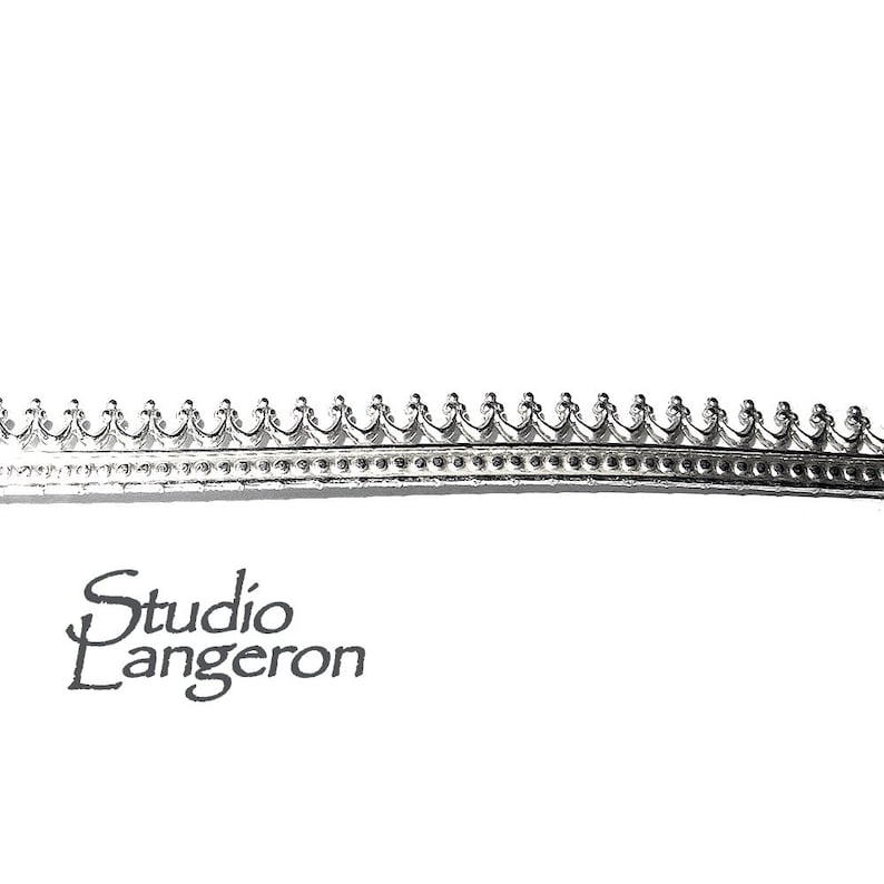 935 Argentium Silver Bezel Wire Gallery Wire Gallery Ribbon - Etsy