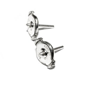 925 Sterling Silver Alpa Earring Backs Size 9 Mm, Jewelry Making ...