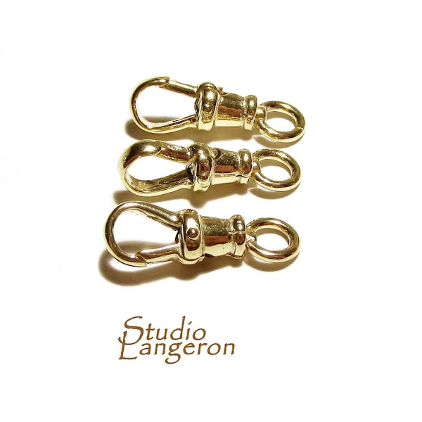 Solid Gold Clasp - Etsy