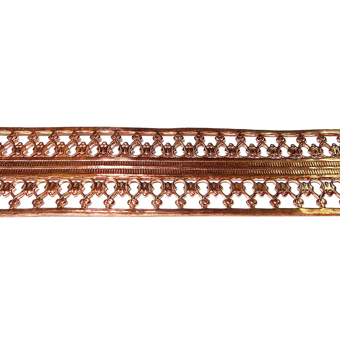 Natural Copper Bezel Wire Gallery Wire Gallery Ribbon - Etsy Israel