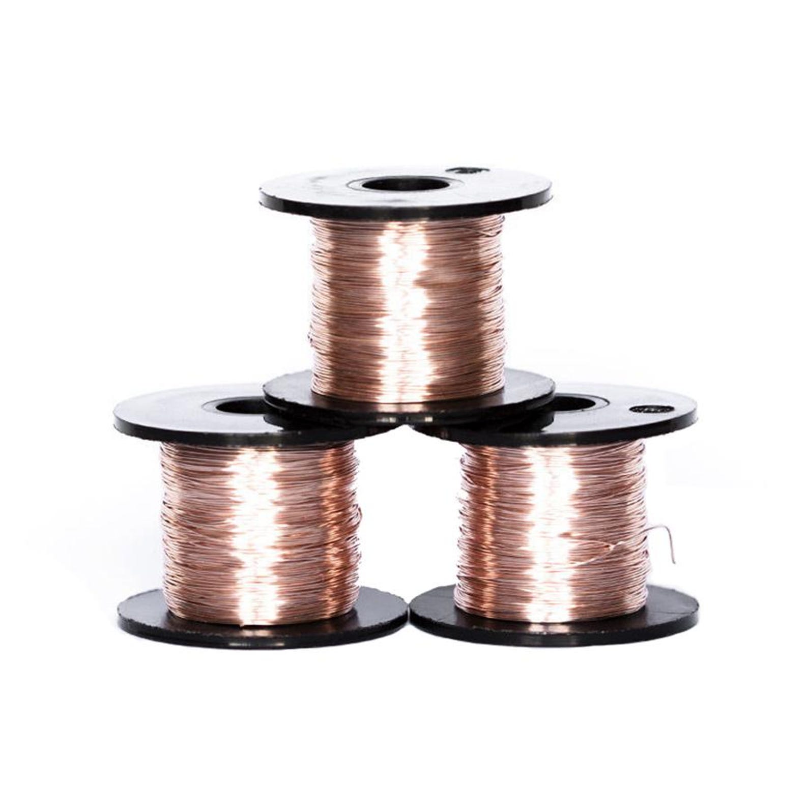 14K Solid Rose Gold Wire 26-15 Gauge Half-hard, Gold Wire, Jewelry ...