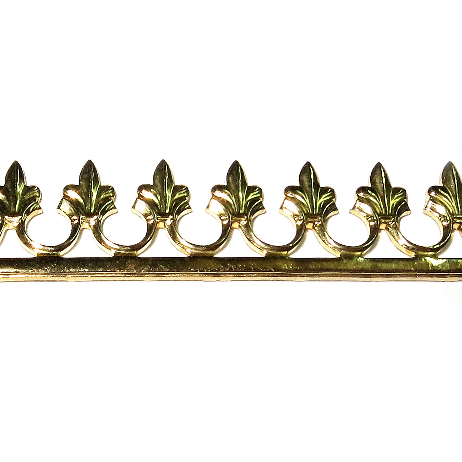 Natural Brass Gallery Wire Brass Wire Gallery Pattern | Etsy