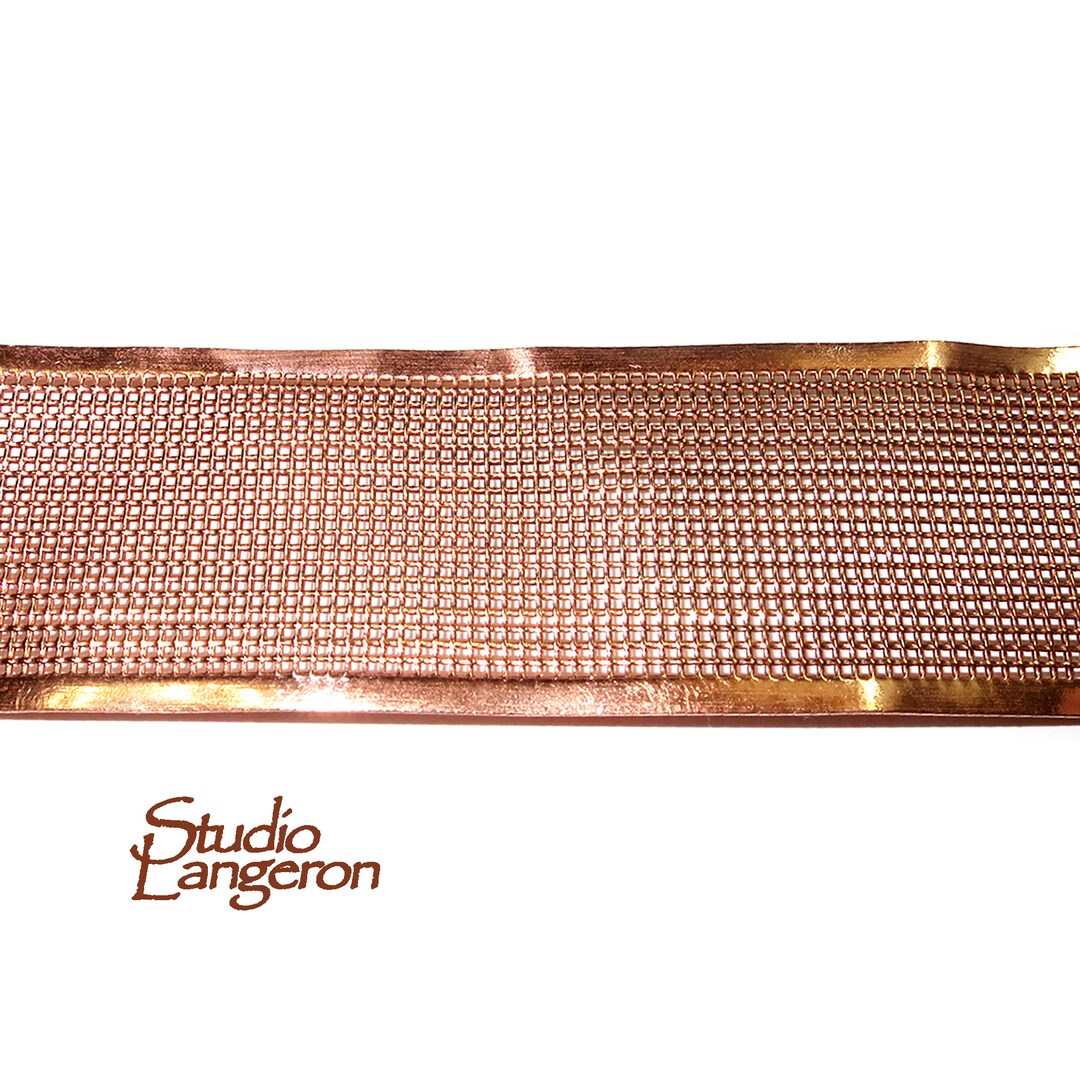 Natural Copper Bezel Wire, Gallery Wire, Gallery Ribbon, Gallery ...