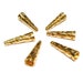 14K Gold Filled Large Bead Cones, Beading, Bead Cone, Cones Gold Filled ...