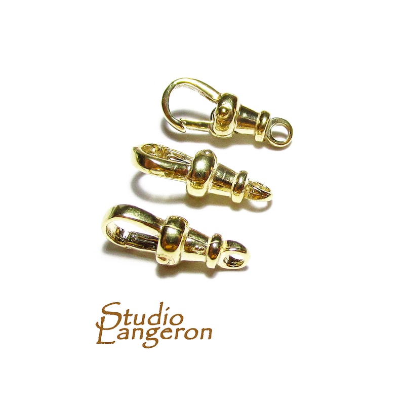 14k Gold Clasp - Etsy