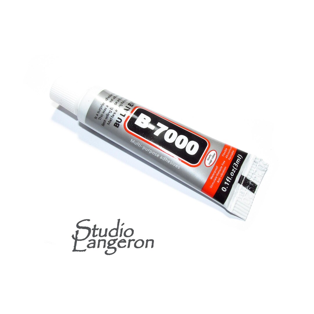 B7000 Permanent Craft Adhesive 3 Ml (0.1 Oz), Jewelry Craft Adhesive ...
