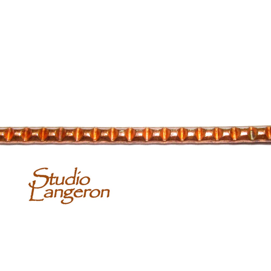 Natural Copper Bezel Wire, Gallery Wire, Gallery Ribbon, Gallery ...