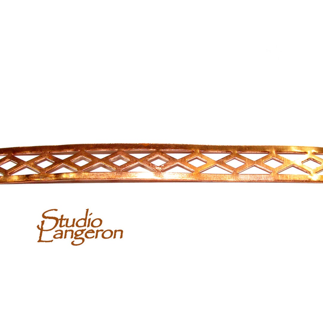 Natural Copper Bezel Wire, Gallery Wire, Gallery Ribbon, Gallery ...