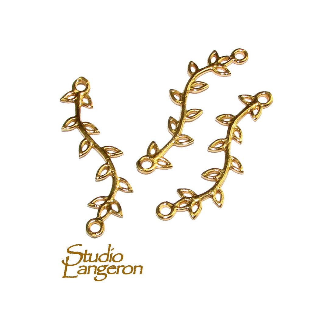 14K Gold Filled Connector Size 19x7 Mm, Gold Filled Link Component ...