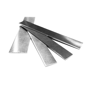 925 Sterling Silver Sheets Thickness 0.3 - 1.5 Mm Size 5x10, 10x10 Cm ...