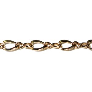 14/20 Yellow Gold-filled 2.4х3.9 Mm Figure-eight Chain, Gold Filled ...