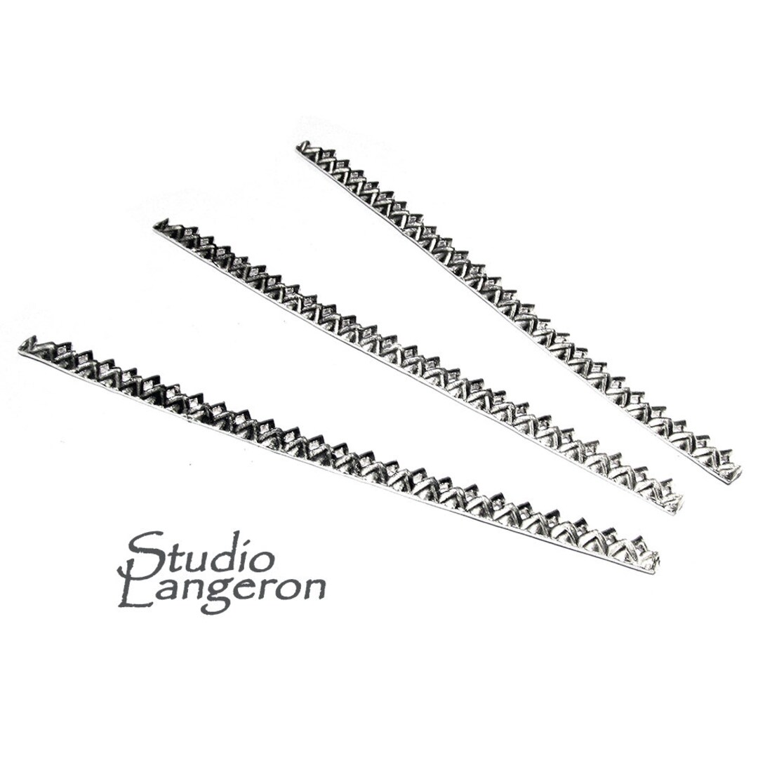 999 Fine Silver Casted Bezel Wire Size 6.5x0.35 Cm (2.6 Inch), Gallery ...