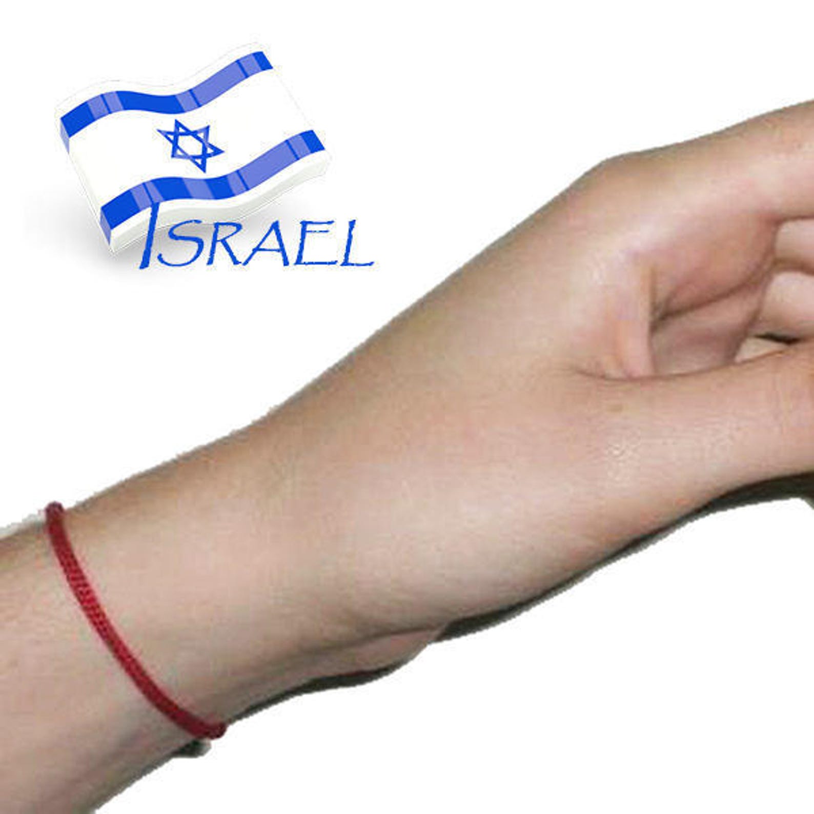 Red String Bracelet Red Bracelet With Prayer Jerusalem - Etsy Israel